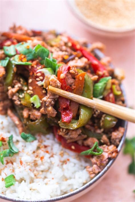 The Best Ground Turkey Stir Fry Recipe