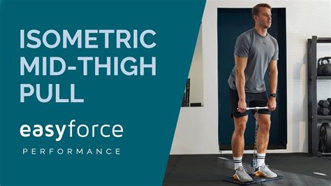 Isometric Mid Thigh Pull Youtube