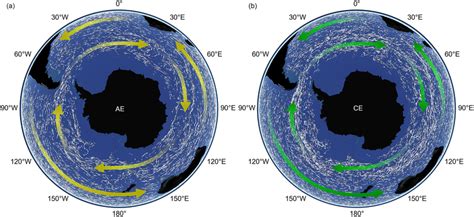 Dynamic Maps Of The Eddy Propagation In A Moment In The Southern Ocean