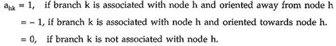 Define Incidence Matrix Complete Incidence Reduced Incidence Matrix
