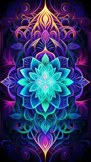 Premium Ai Image An Immersive Exploration Fractal Dimensions Ai Generated Pictures