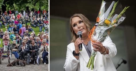 Anna Jinghede Rörd Till Tårar Tackade Familjen Och Hela Polisväsendet