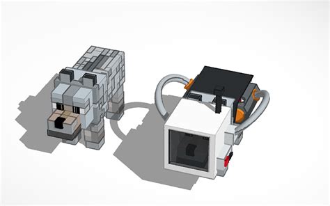3d Design Wolf Tinkercad
