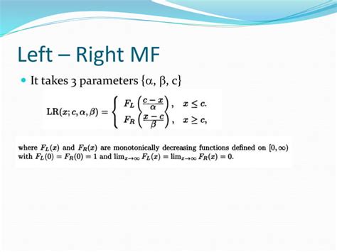 Mf Formulation And Parameterization Pptx Physics Science