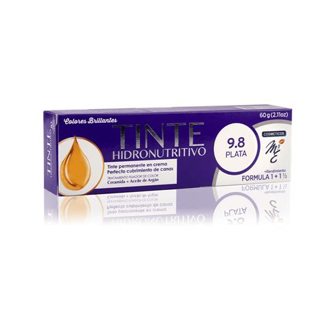 Tinte 98 Plata Cosméticos Mye