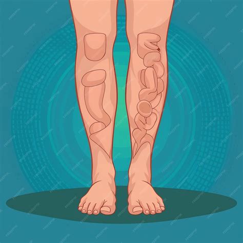 Premium Photo Varicose Veins On A Slim Female Legs