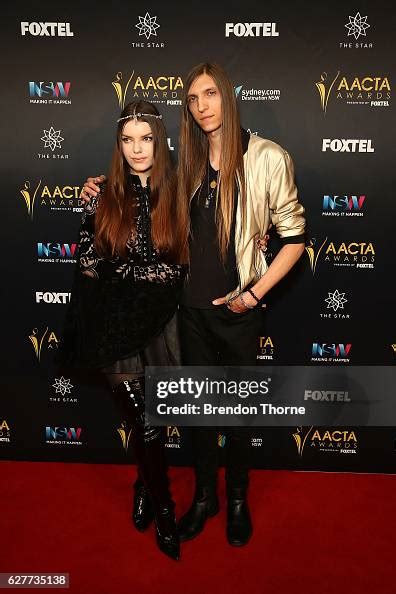 sianoa smit mcphee and john rush arrive ahead of the 6th aacta awards