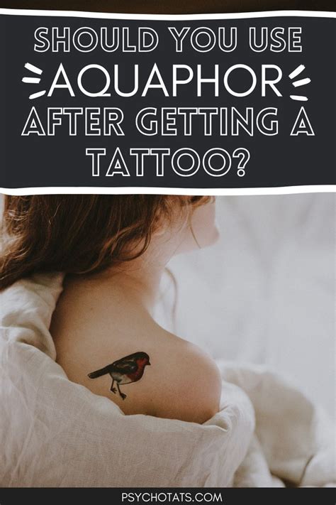 Post Tattoo Care Guide Why Use Aquaphor For Tattoo Aftercare