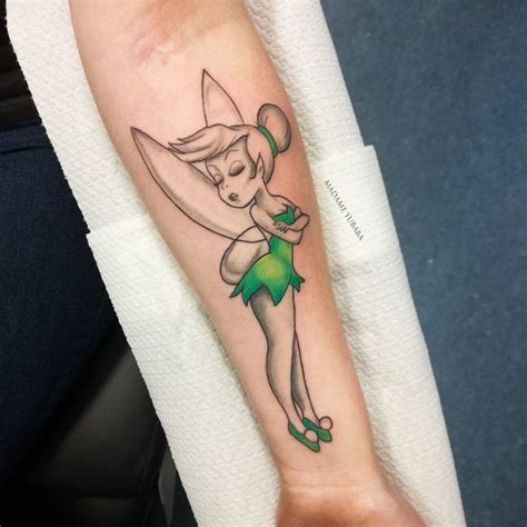 Ankle Tattoos Black Tattoos Tattoo Outline Ink Tattoo Tinker Bell