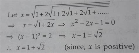 How Can I Figure Out A Nested Radical Mathematics Stack Exchange