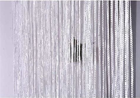 Deurgordijn Vliegengordijn Deur Gordijn 100 X 200 Cm Wit Bol