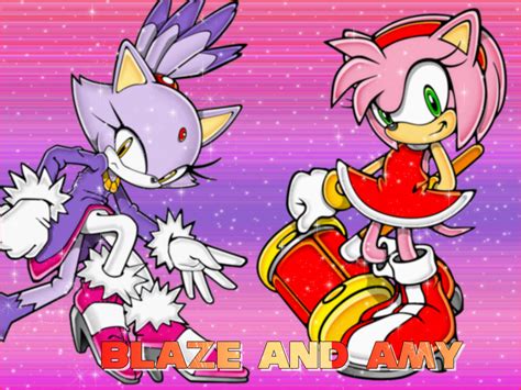 Blaze And Amy Wallpaper By Natoumjsonic On Deviantart