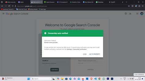 Unable To Verify Ownership For Custom Domain Despite Verification In