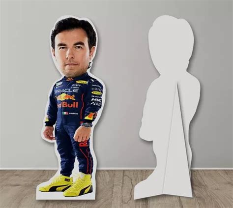 Figura Coroplast Cabez N Checo Perez M
