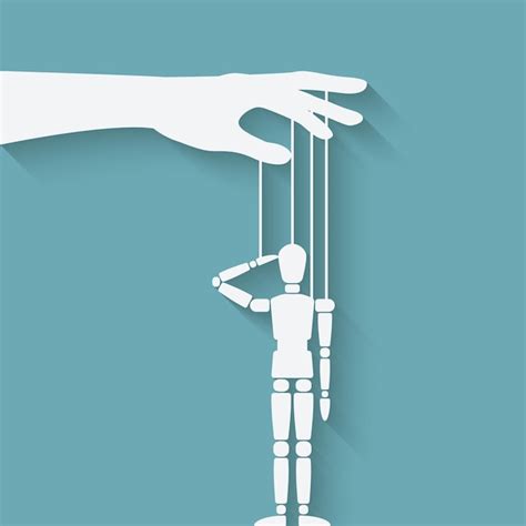 Premium Vector Hand With Puppet