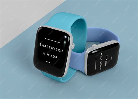 Premium Psd Modern Smartwatches With Screen Mock Up Assortment