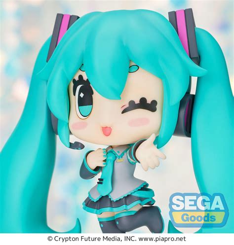 Chubby Collection Hatsune Miku Normal Color SEGA 11cm ROLKO Tech