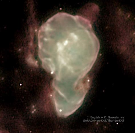Astronomy Picture Of The Day Cir X 1 Wichry W Nebule Afrykańskiej