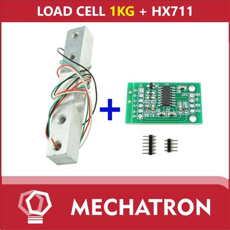 Jual Load Cell 1kg Sensor Berat Tekanan Timbangan Hx711 Hx 711 Loadcell