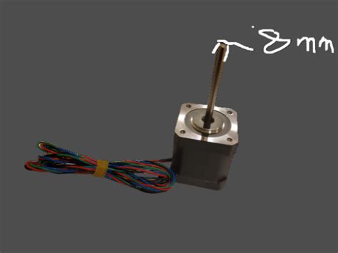 8mm Shaft Longboi Ldo Nema 17 Motor High Temp Ldo 42sth48 2504ahs8 5 Lukes Laboratory