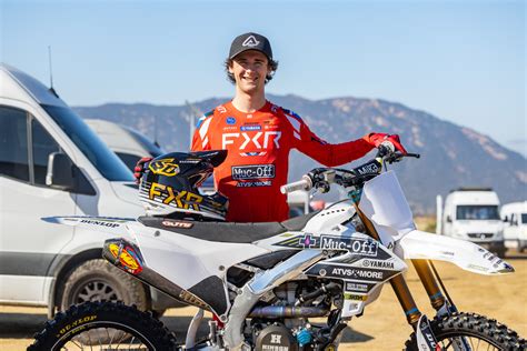 Max Vohland Signs SuperMotocross Deal With Muc Off FXR ClubMX Yamaha