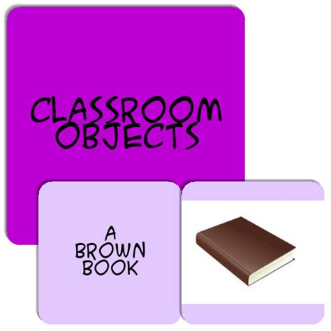 Classroom Objects Match The Memory