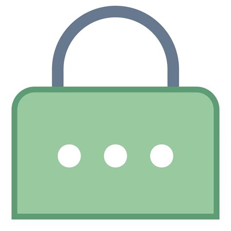 Password Icon Set For Secure Authentication
