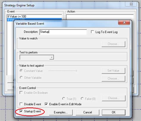 strategy controller programming the strategy controller