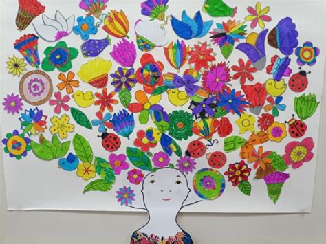 2학년 통합 봄 봄색으로 물들여요 에바알머슨 미술활동 네이버 블로그