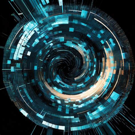 Premium Photo Abstract Digital Pixel Noise Glitch Background Illustration