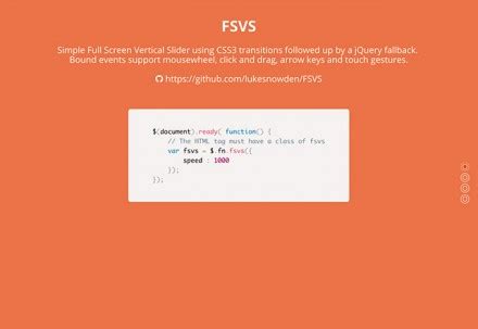 Full Screen Vertical Scroll JQuery Freebiesbug