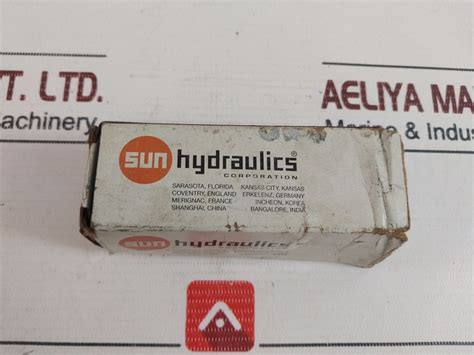 Sun Hydraulics Rpec Lcn Pressure Relief Valve Aeliya Marine Tech®