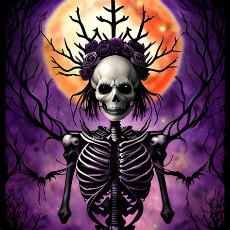 [100 ] Purple Skeleton Wallpapers