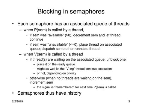 Cse 451 Operating Systems Winter Module 8 Semaphores And Monitors