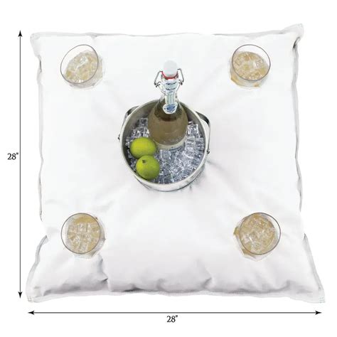 Kai Floating Cocktail Caddy Arctic White