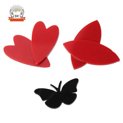 สติกเกอร์ติดผนังขนาด32 80ซม สติกเกอร์กระจกลายดอกไม้โรแมนติกสามารถลอกออกได้ขนาด3d องศารูปลอก