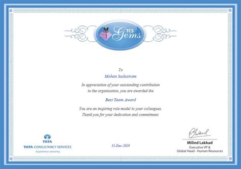 Msmohan Sivam On Linkedin Very Proud To Have Second Award In 2019 Row