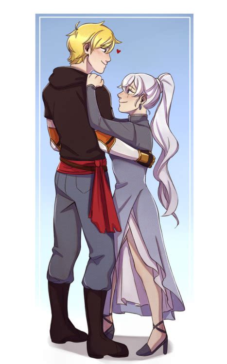 Jaune And Weiss Dance Their Troubles Away I Commissioned This From