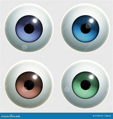 Toy eye stock illustration. Illustration of abstract - 27103131