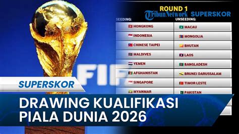 Drawing Kualifikasi Piala Dunia 2026 Timnas Indonesia Dipastikan