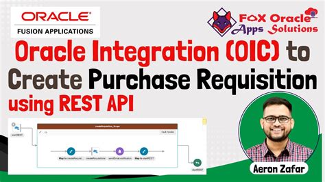 Oracle Integration To Create Purchase Requisition Create Purchase