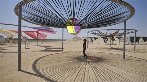 Olafur Eliasson The Curious Desert Exhibition Qatar Events