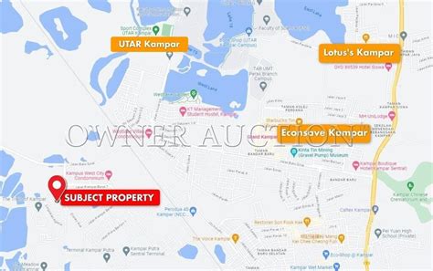 Buy Apartment [2 Min To Kampar Putra Sentral Terminal 5 Min To
