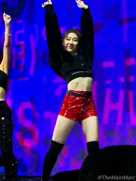 Itzy Chaeryeong Itzy Fashion Womens Top
