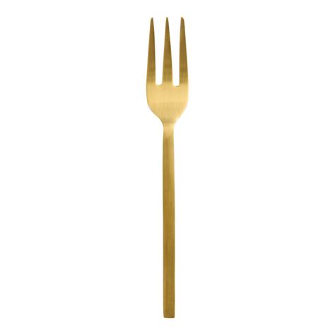 Gold Modern Cocktail Flatware Collection World Market