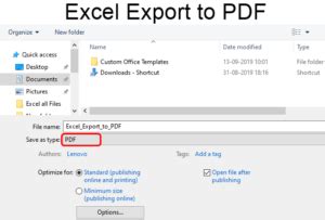 Excel Export To PDF Common Ways To Convert An Excel File To PDF