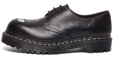 Dr Martens 1461 Bex Exposed Steel Toe Oxford Shoes In Brown For Men Lyst
