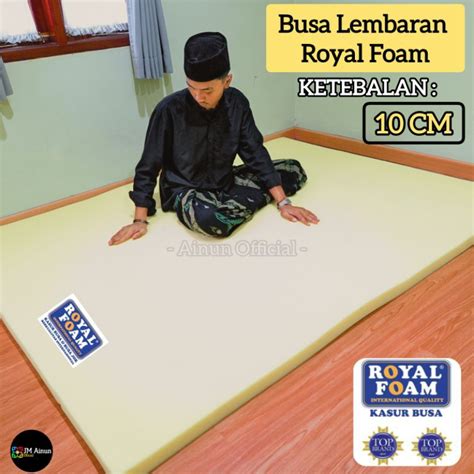Jual Busa Royal Foam Tebal 10cm 150x200cm Super Empuk Dan Tebal Density