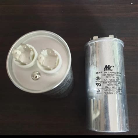 Jual Capacitor Capacitor Ac Mc 45uf Shopee Indonesia