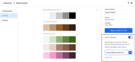 Studio Editor Creating And Managing Design Libraries Help Center Wix